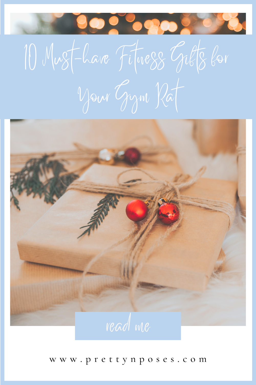 10 Must-have Fitness Gifts for Your Gym Rat - Pretty in Poses