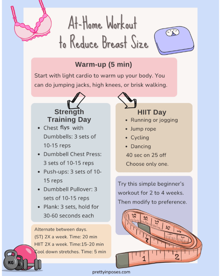How to Reduce Breast Size Naturally - Pretty in Poses