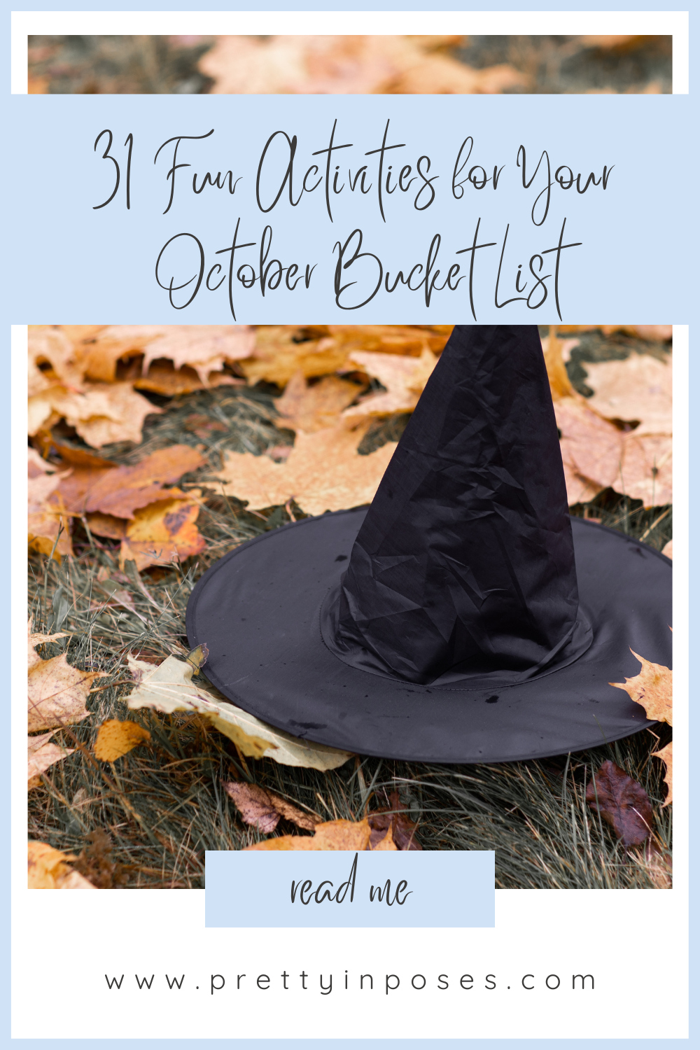 31 Fun Activities for Your October Bucket List - Pretty in Poses
